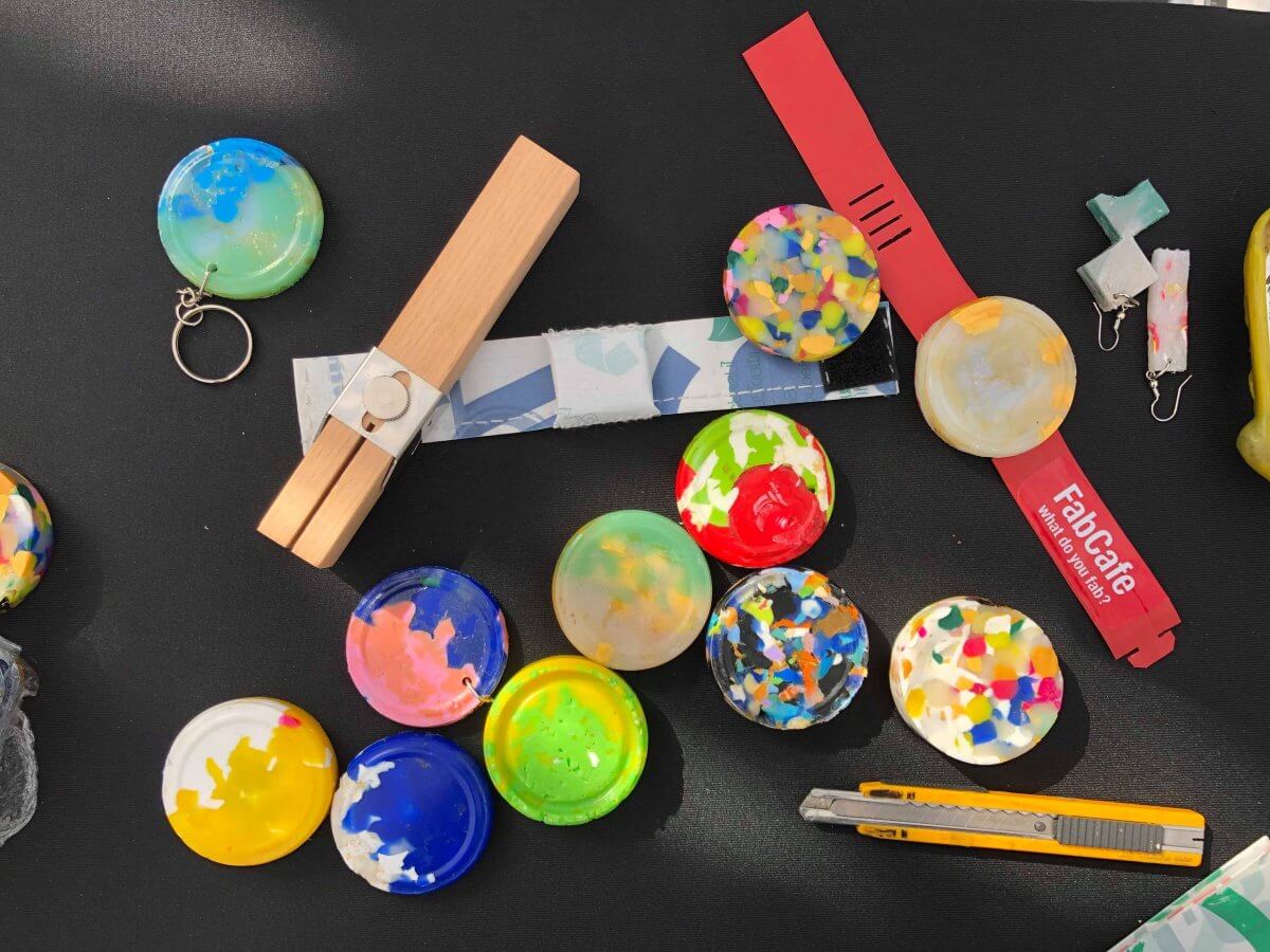 Precious Plastic at FabCafe Bangkok: Plastic waste as a new source for ...