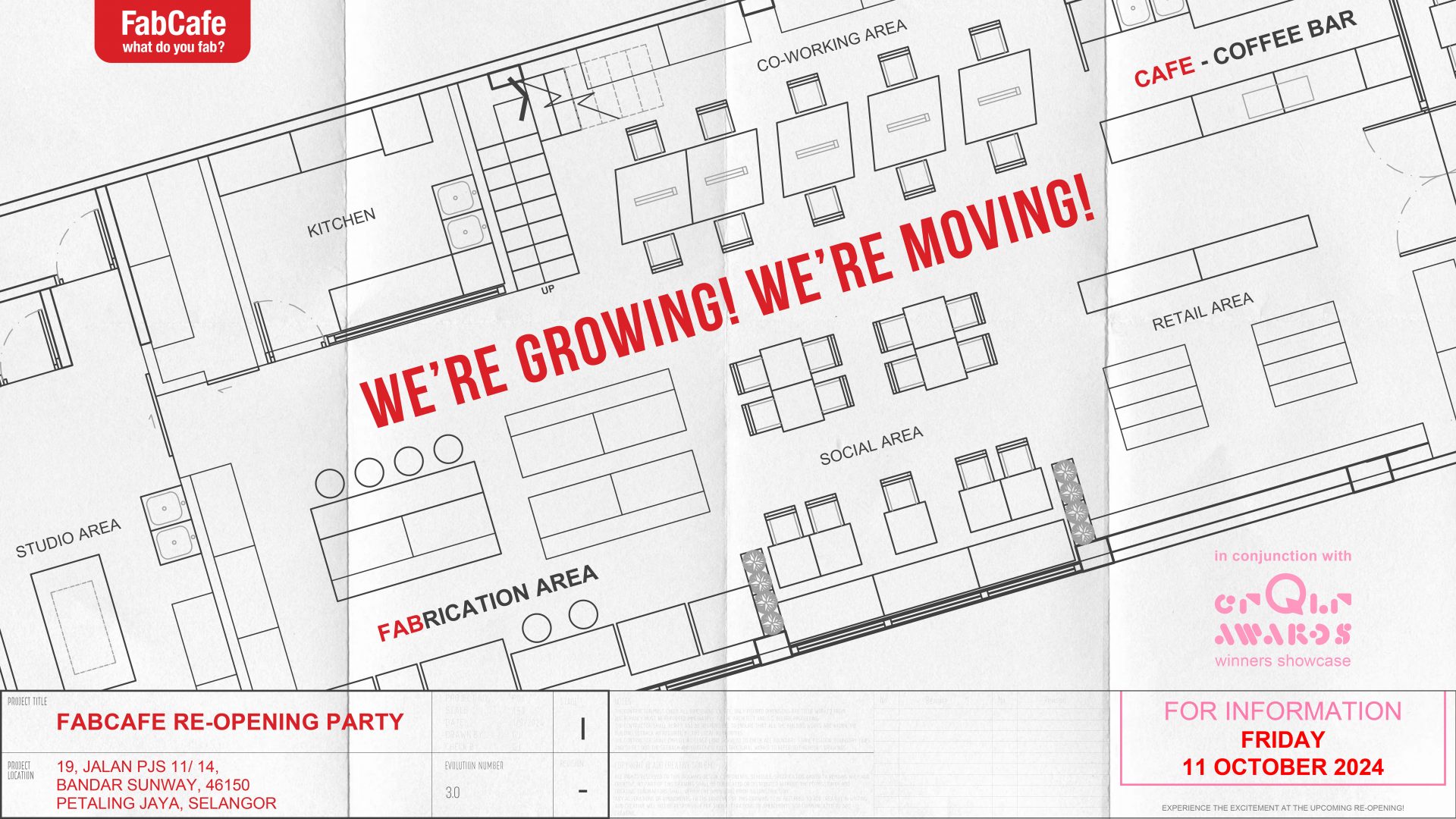 FabCafe Kuala Lumpur Re-Opening Party - FabCafe Kuala Lumpur