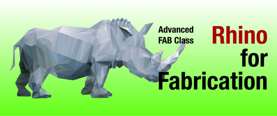 Rhino for Fabrication, October 2014 - FabCafe Tokyo